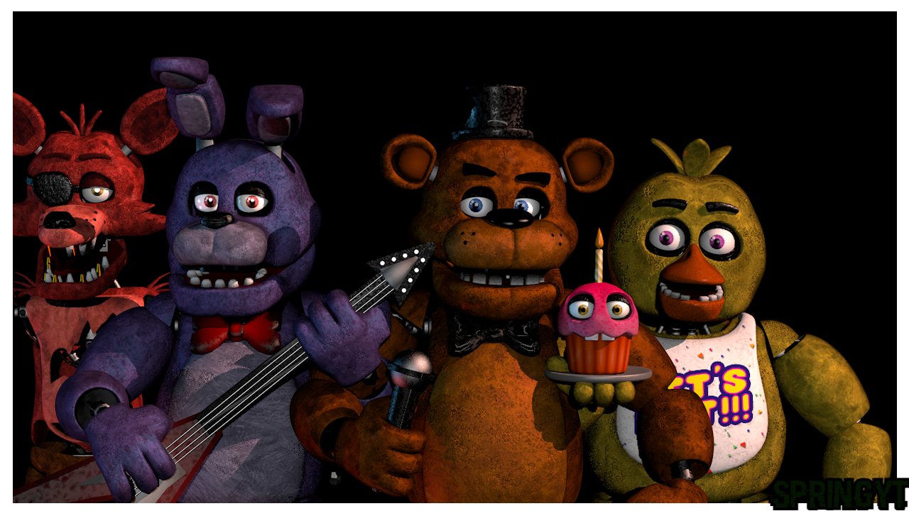 Five nights at freddy’s The movie – Blue Sparkles